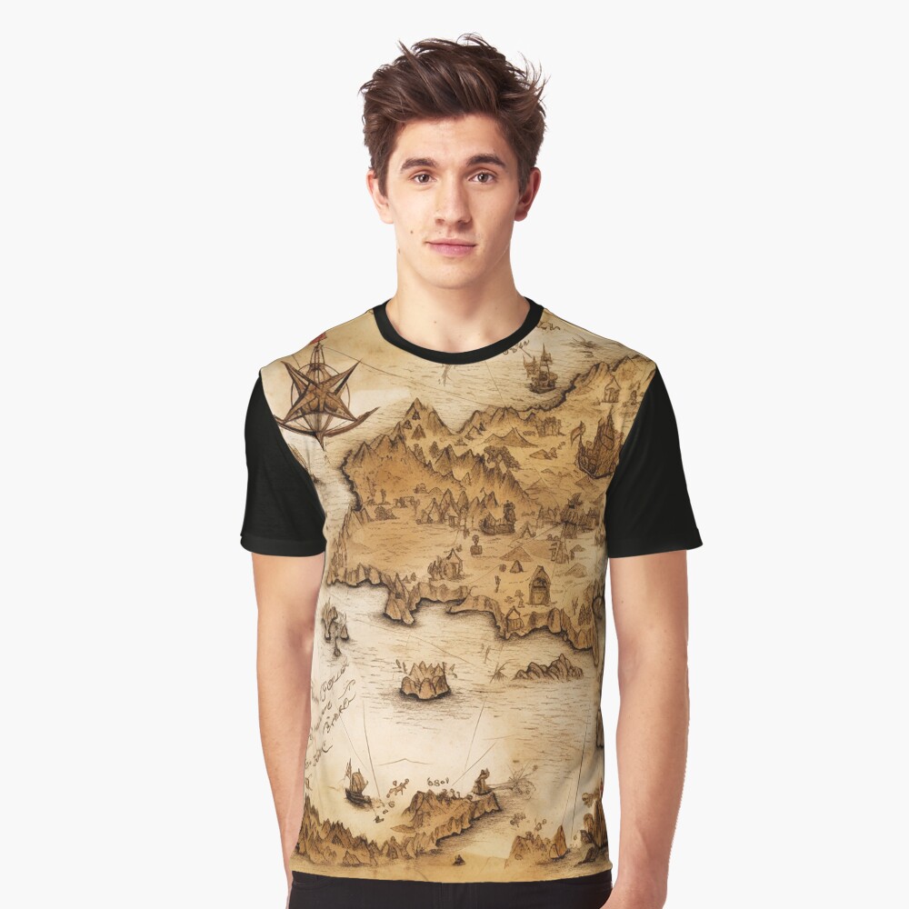 "treasure hunt map" Poster by FethiC | Redbubble