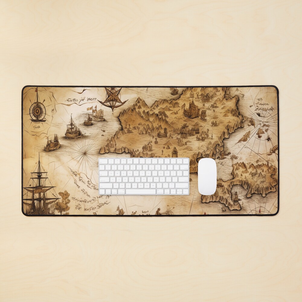 "treasure hunt map" Poster by FethiC | Redbubble