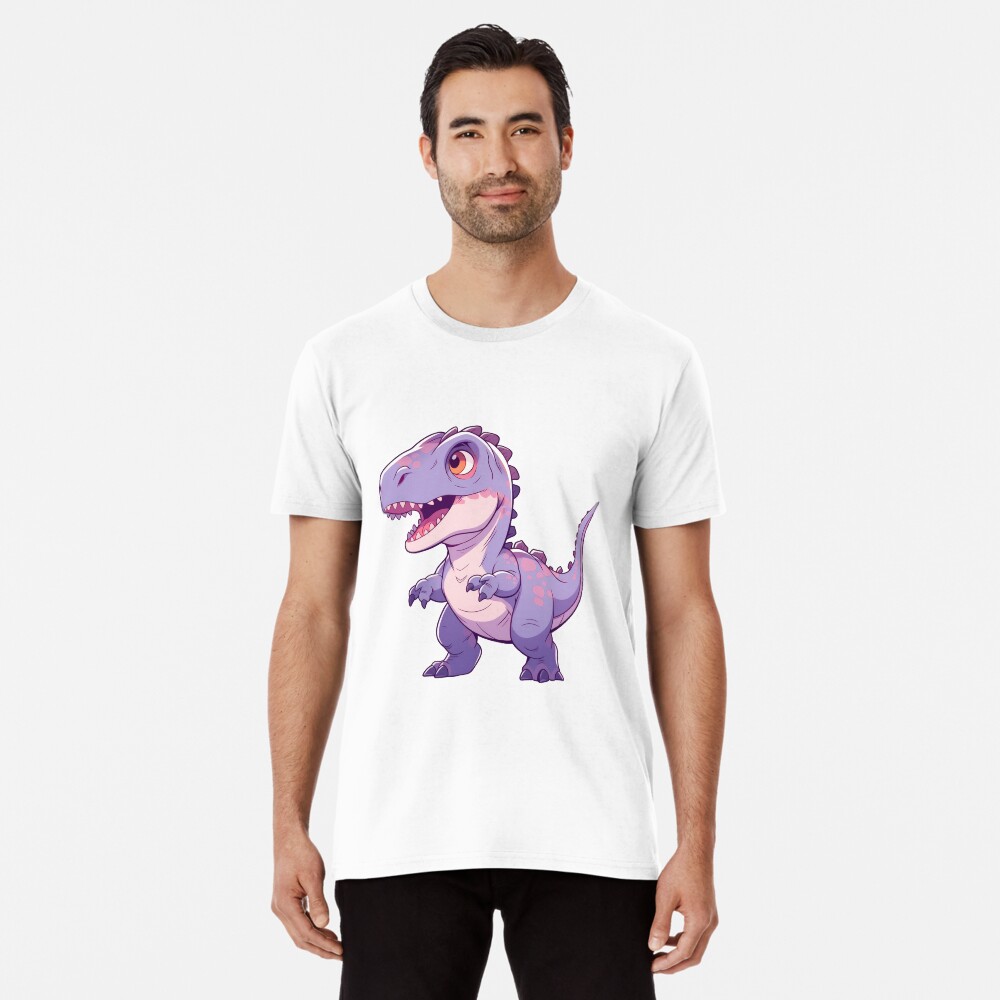 "Cute Allosaurus Chibi Style" Sticker for Sale by SundayDonuts | Redbubble