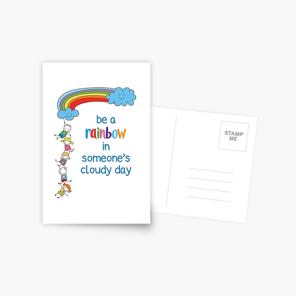 "Be a Rainbow - Kindness & Friendship" Poster for Sale by ...