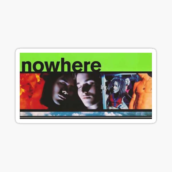 "nowhere" Sticker for Sale by pavimento | Redbubble