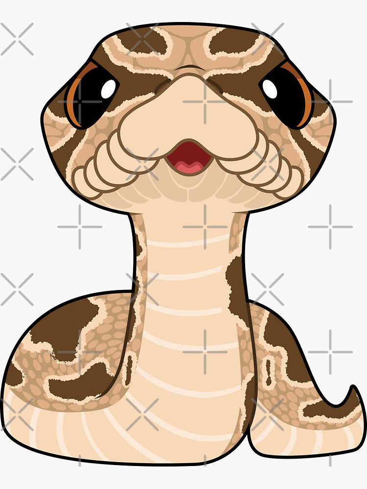 "Western Hognose Snake" Sticker for Sale by HeckoGeckoArt | Redbubble