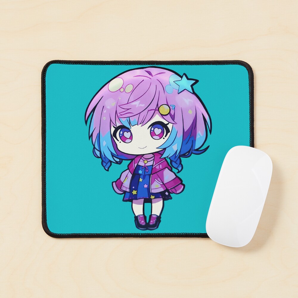 "Project Sekai Keychain Emu Otori Cute Hearts Chibi Kawaii" Sticker for ...