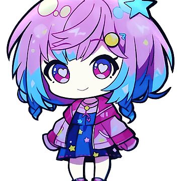 Project Sekai Keychain Emu Otori Cute Hearts Chibi Kawaii Sticker For