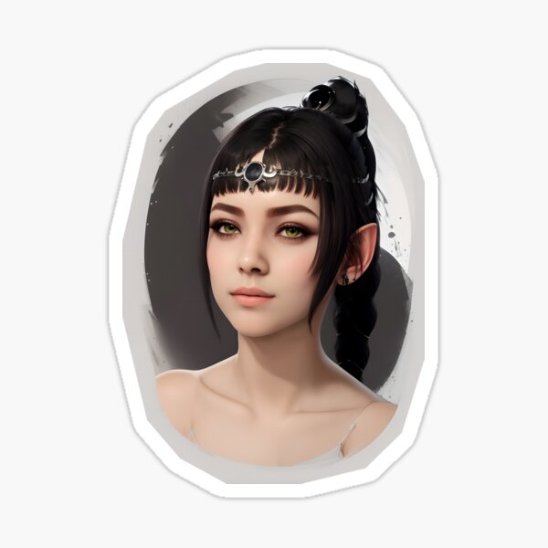 "Baldur's Gate 3: Shadowheart" Sticker for Sale by DarkCaldera | Redbubble