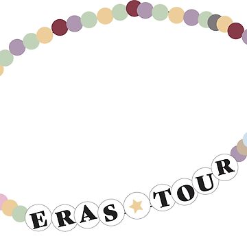 "Eras Tour Friendship Bracelet Sticker" Sticker for Sale by Milo240499 ...