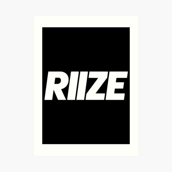 "RIIZE KPop HD Logo" Art Print for Sale by KPopverse2 | Redbubble