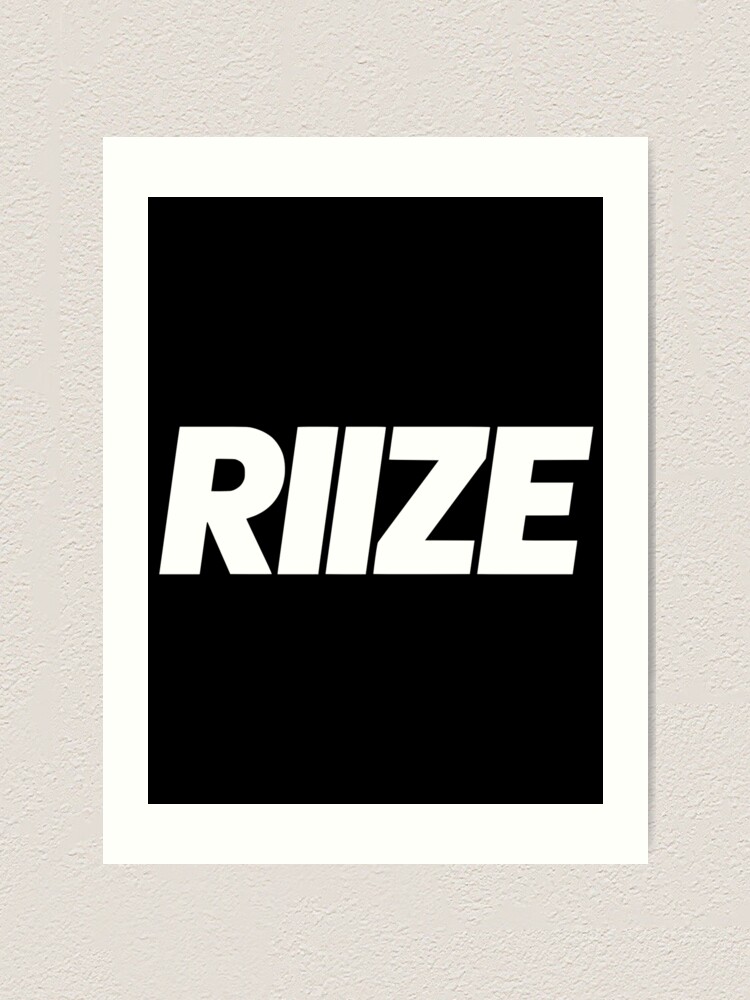 "RIIZE KPop HD Logo" Art Print for Sale by KPopverse2 | Redbubble