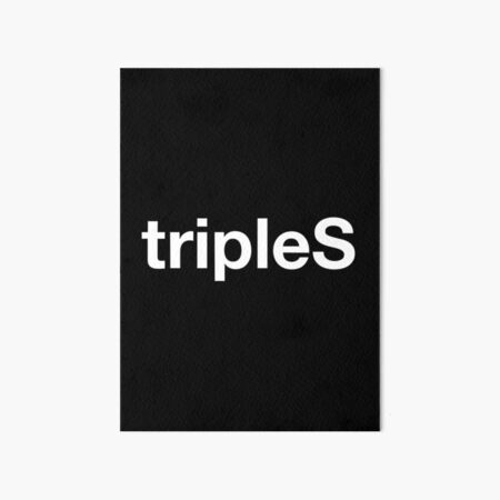 "TripleS KPop HD Logo" Art Board Print for Sale by KPopverse2 | Redbubble