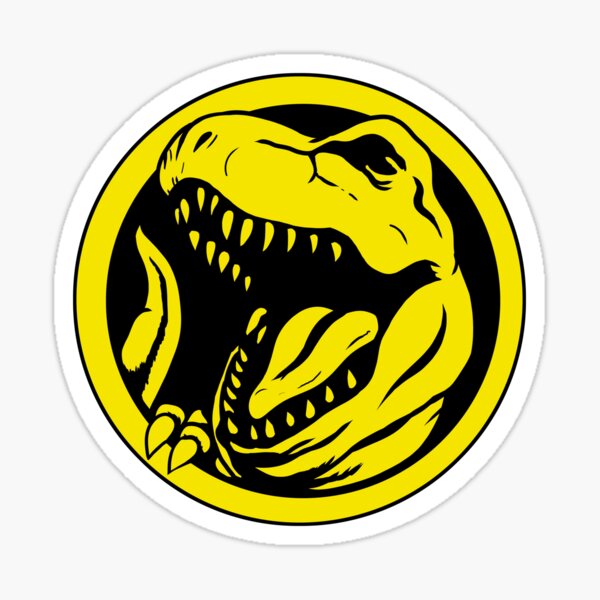 "Mighty morphin Power Rangers Red Ranger Power coin" Sticker by Blck ...