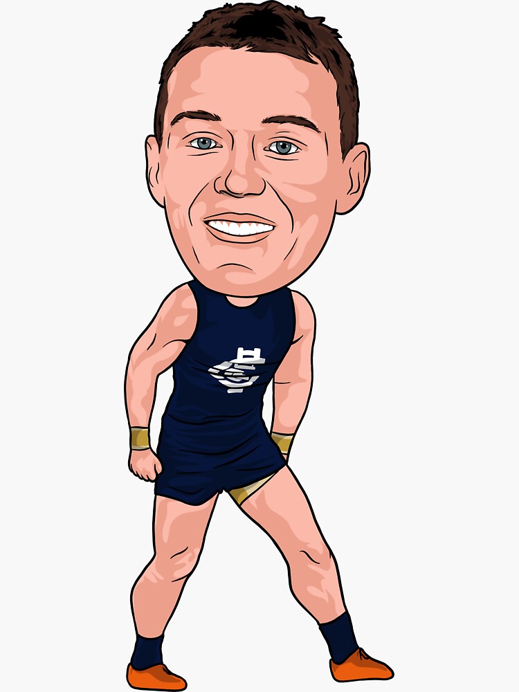 "Patrick Cripps" Sticker for Sale by Perindesigns | Redbubble