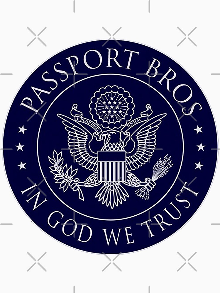 "Passport Bros Logo " Essential T-Shirt for Sale by MoneyBrain | Redbubble