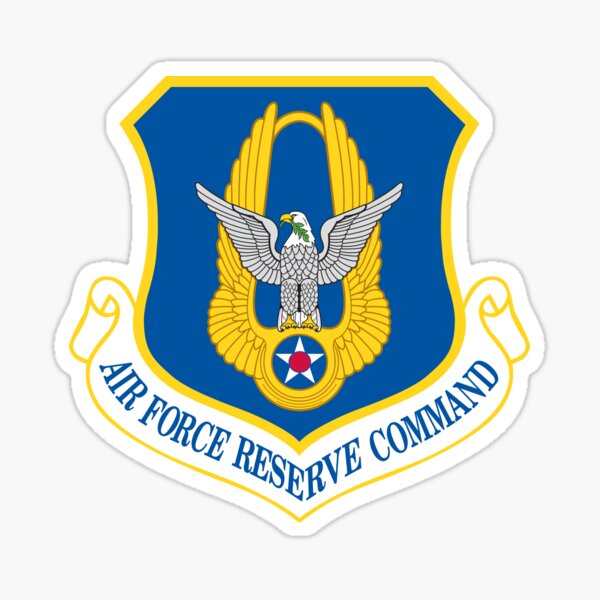 "Air Force Reserve Command" Sticker for Sale by AvGeekStuff | Redbubble