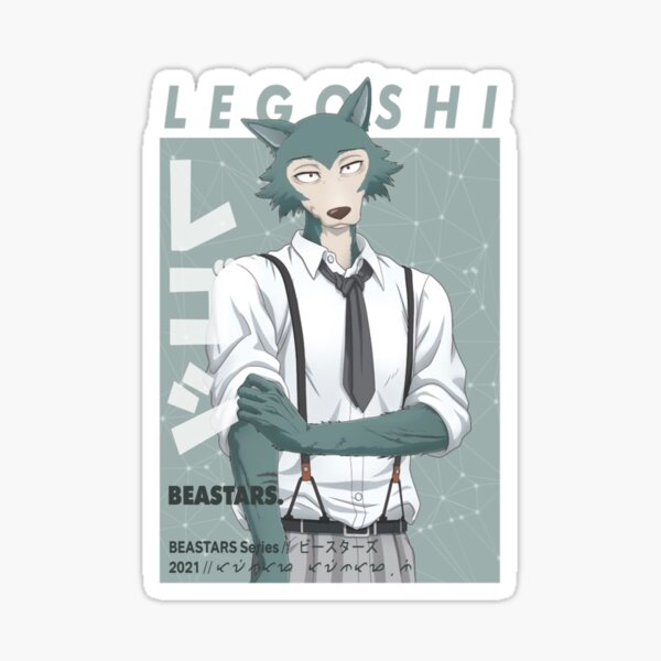"Beastars - Legoshi " Sticker for Sale by KellieKlein1 | Redbubble