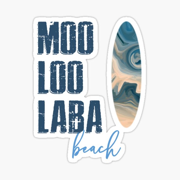 "Mooloolaba Beach Sunshine Coast" Sticker for Sale by slimbirdy | Redbubble