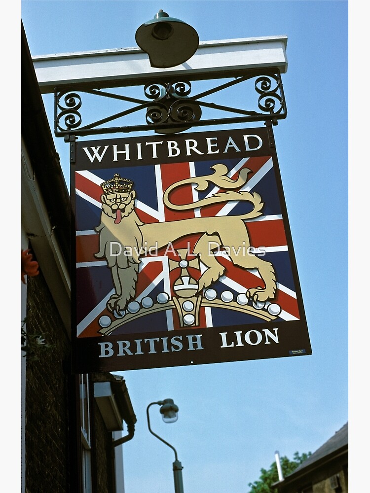 ""British Lion" pub sign." Poster by dd-images | Redbubble