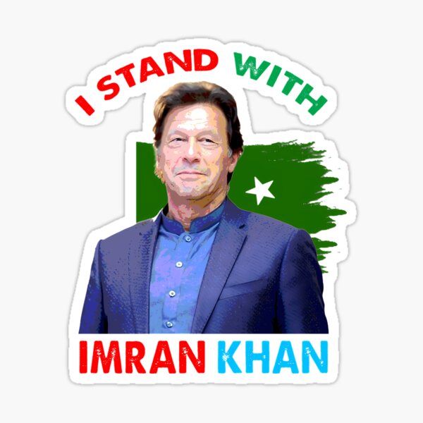 "Imran Khan PTI Party Pakistan" Sticker for Sale by WilliamStunner ...