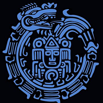 "Aztec Dragon and Warrior" Sticker for Sale by soulfulprintss8 | Redbubble