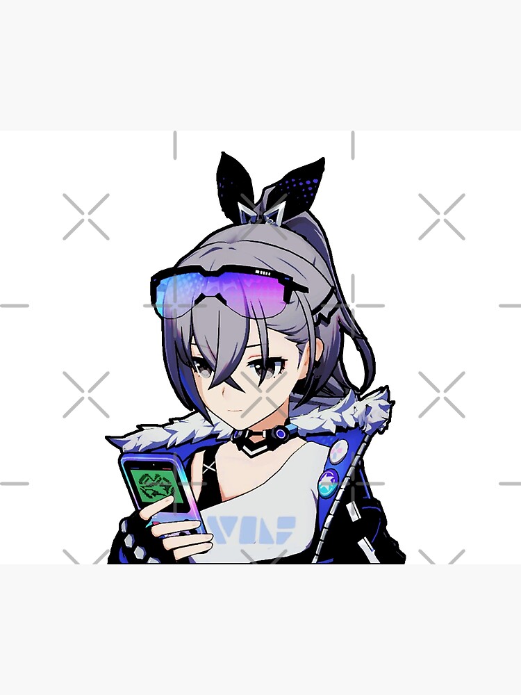 "honkai star rail silver wolf Sticker silver wolf star rail Decal ...