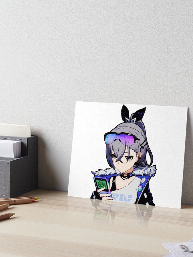 "honkai star rail silver wolf Sticker silver wolf star rail Decal" Art ...