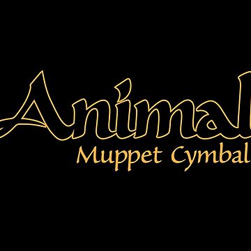 "Animal Cymbals" Sticker for Sale by MustardSoda | Redbubble
