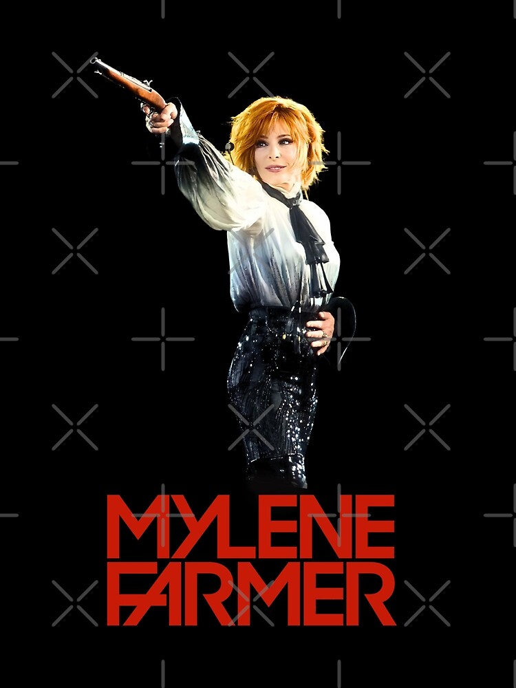 "Mylène Farmer Nevermore concert 2023" Poster for Sale by SyncopeMars ...