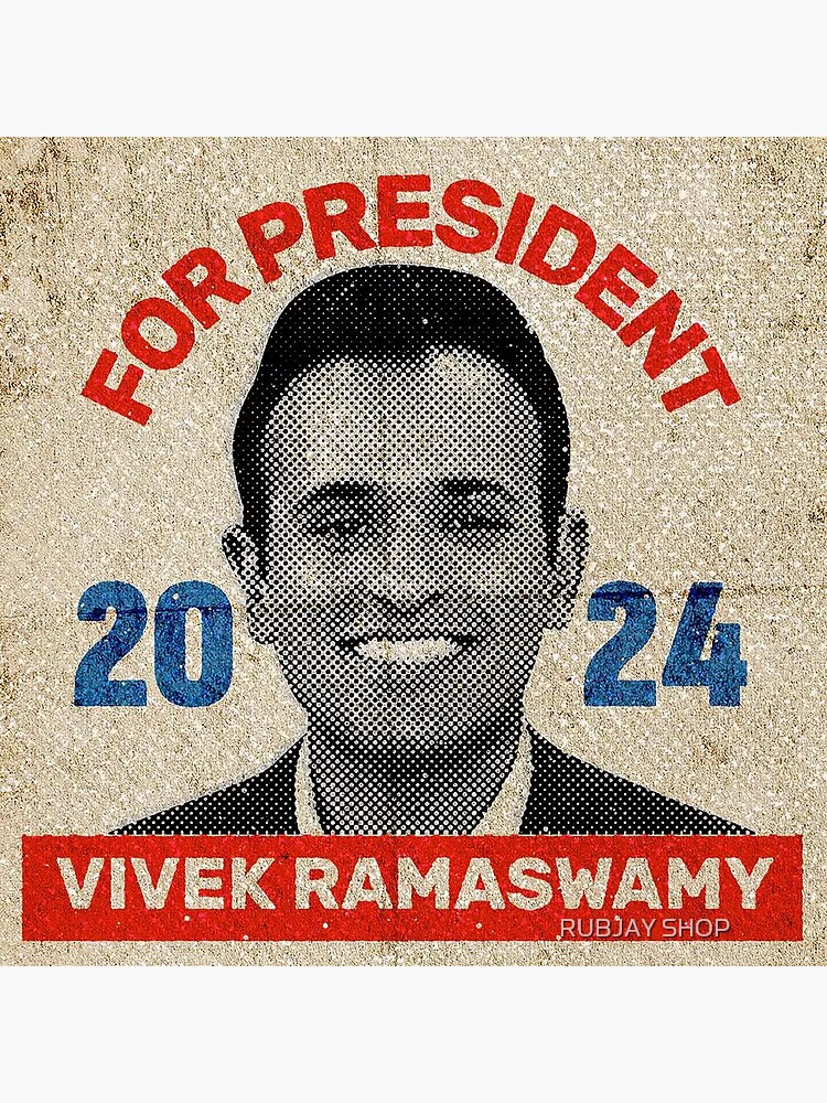 "vivek ramaswamy election, President 2024" Sticker for Sale by RUBJAY ...