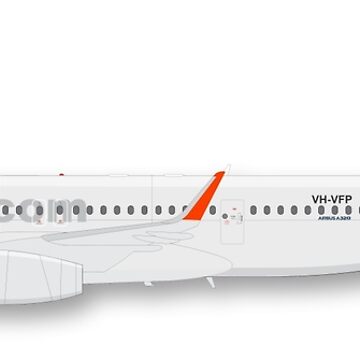 "Jetstar Airlines, Airbus A320" Sticker for Sale by GregThompson ...