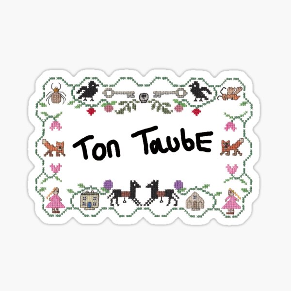 "Punk Ton TubE sampler" Sticker for Sale by Heirloomsart | Redbubble