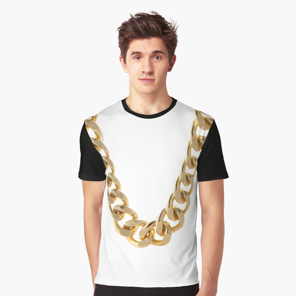 "Gold Chain" Sticker for Sale by Primotees | Redbubble