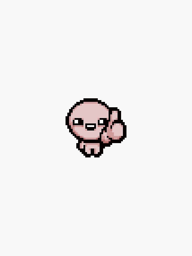 "Isaac Thumbs Up" Sticker for Sale by LifeHatesUs | Redbubble