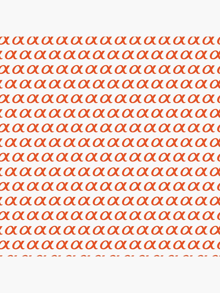 "Sony Alpha logo pattern on T-Shirt and stickers." Sticker for Sale by ...