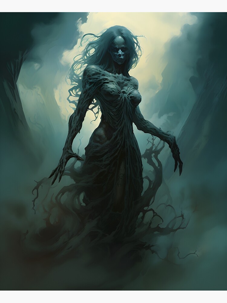 "Ghostly Seductive Female Wraith in a Fantasy Setting" Photographic ...