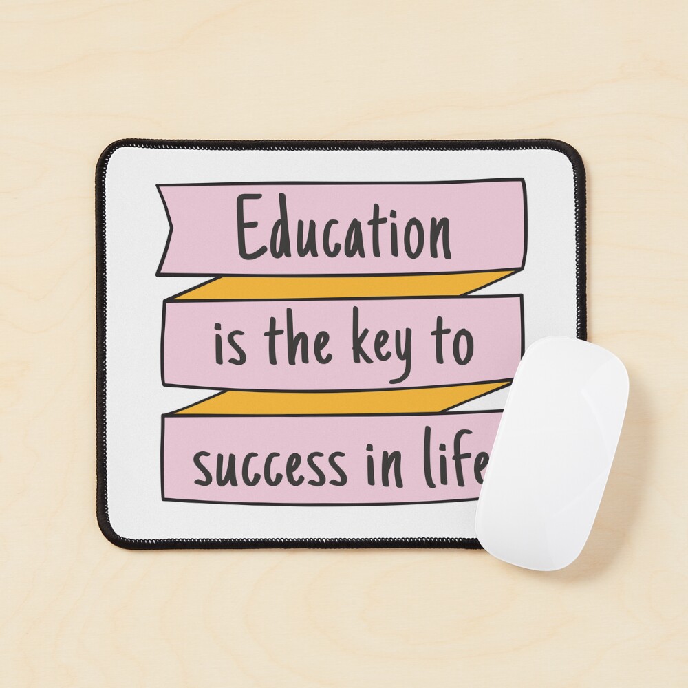 "Teaching quotes Education is the key to success in life" Sticker for ...