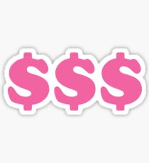 Dollar Sign Stickers | Redbubble