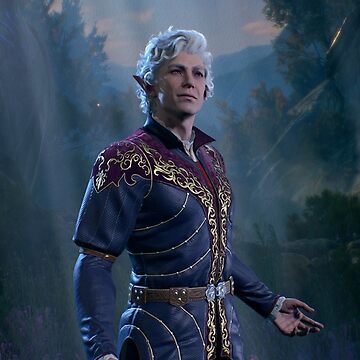 "Astarion Elven Rogue Adventurer at nightfall" Postcard for Sale by ...