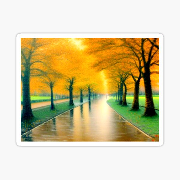"Autumn Canopy. Gallery 1 Collection" Sticker for Sale by Issie ...