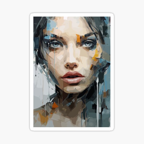 "Andrea" Sticker for Sale by randynash | Redbubble