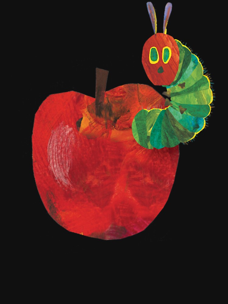 "The Very Hungry Caterpillar Apple " Essential T-Shirt for Sale by ...
