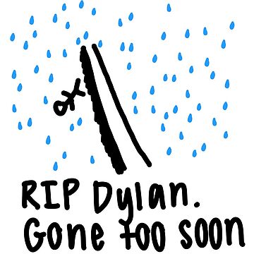 "Dylan falling from the parapet - Fourth Wing" Sticker for Sale by ...