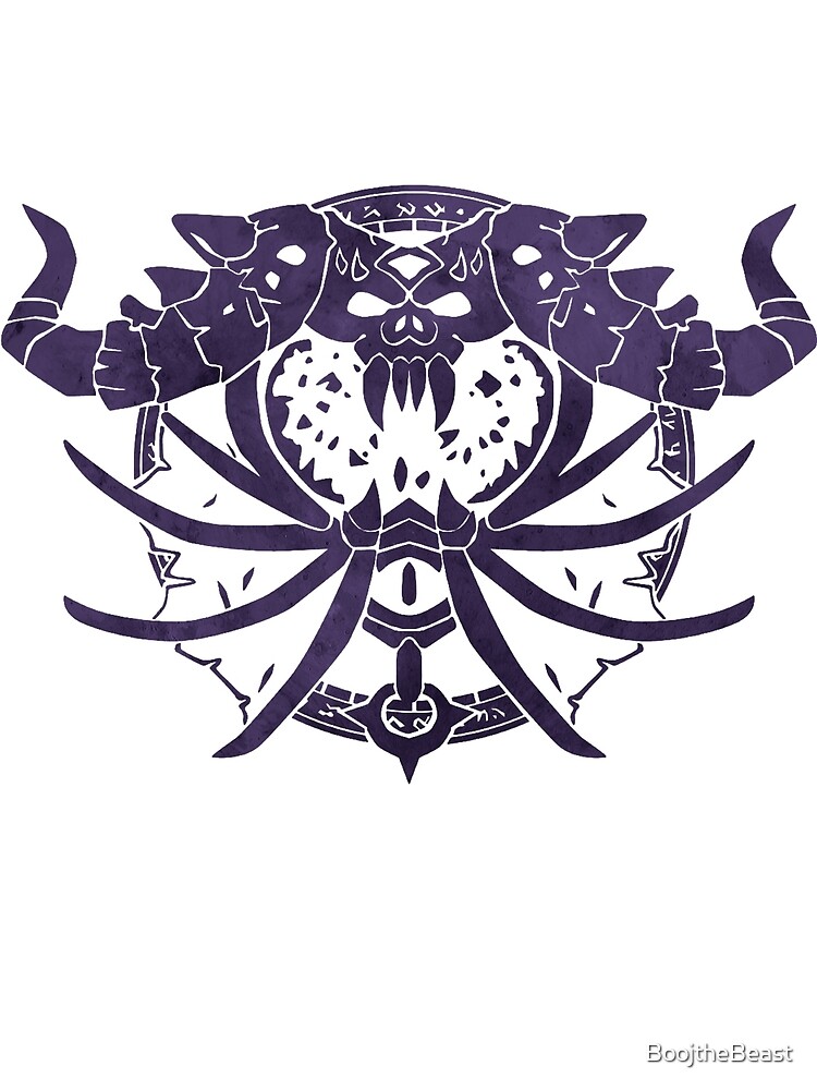 "Warlock Crest" Art Print for Sale by BoojtheBeast | Redbubble