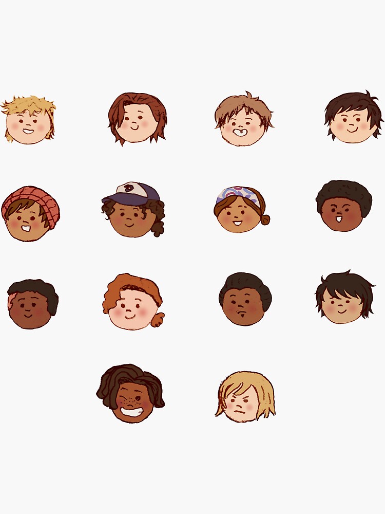 "twdg kiddos" Sticker for Sale by emmaadilemma | Redbubble