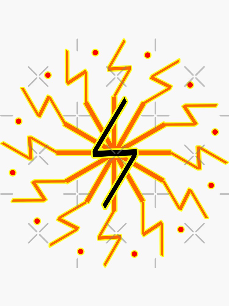 "Norse viking Sun Rune Summer Solstice Festival" Sticker for Sale by ...