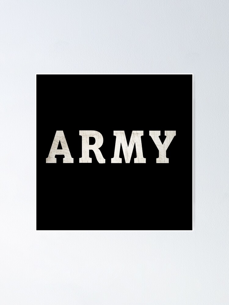 "ARMY zero day 2003" Poster for Sale by TheUpwardSpiral | Redbubble