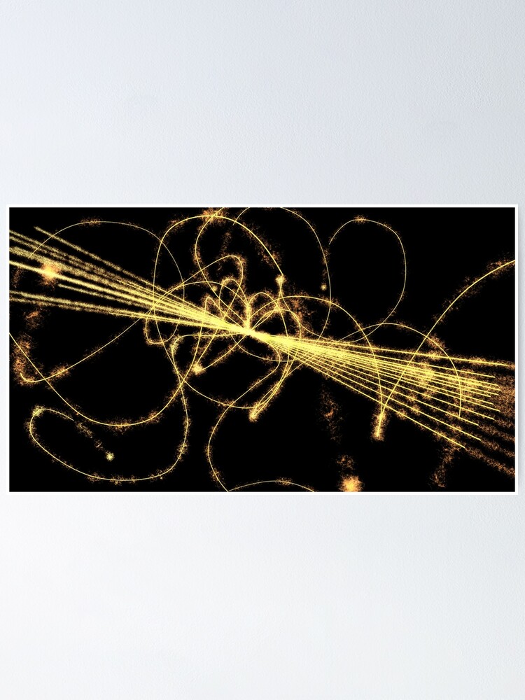 " Particle Physics Experiment" Poster for Sale by equinoxgraphics ...