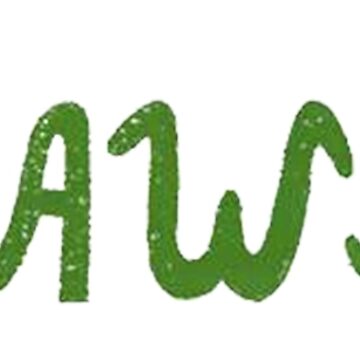 "Aesthetic Green- Go Away" Sticker for Sale by HaydenMillepied | Redbubble