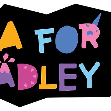 "Aforadley, Adley, A FOR ADLEY Merch, A FOR ADLEY Backpack, Adley's ...