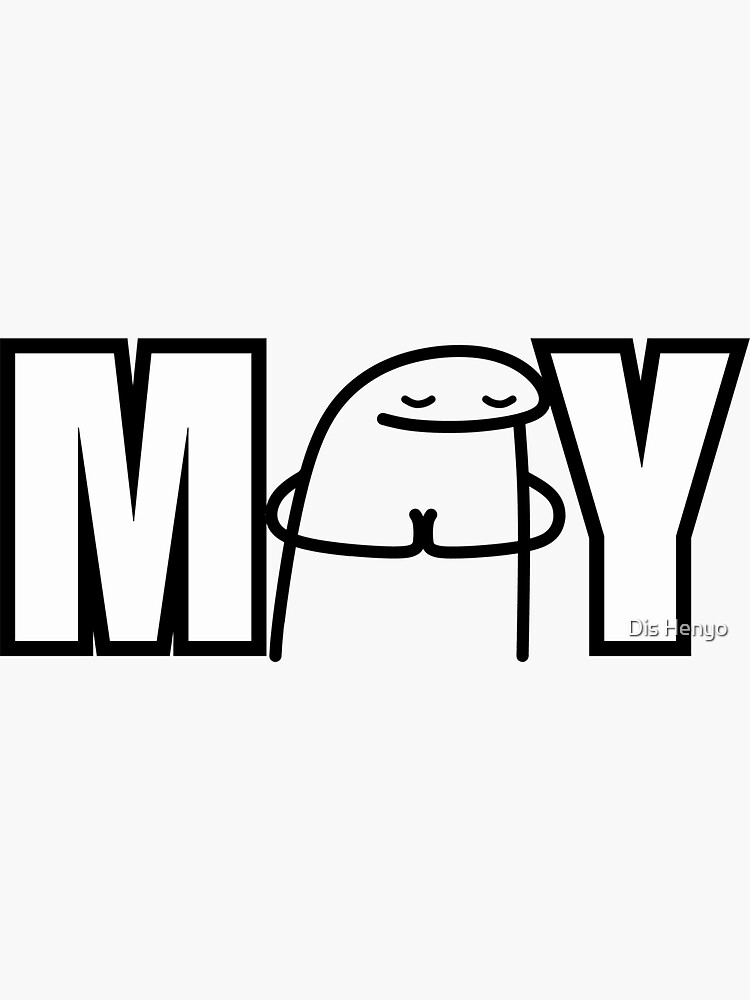 "May Meme" Sticker for Sale by Dis Henyo | Redbubble