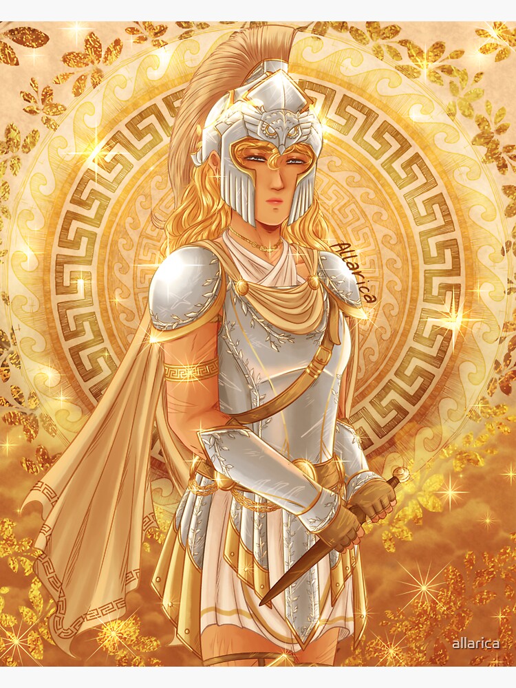"Gold Annabeth" Sticker for Sale by allarica | Redbubble