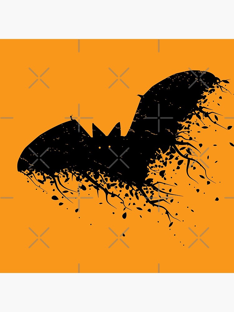 "Bat from Hell - Bat Silhouette" Poster by Bangtees | Redbubble